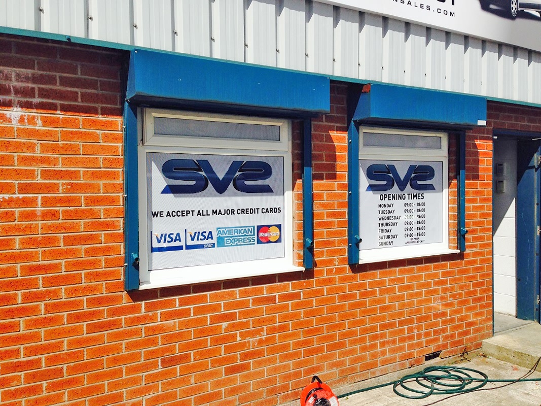 Window graphics & window signs Warrington, Runcorn, Knutsford & St ...
