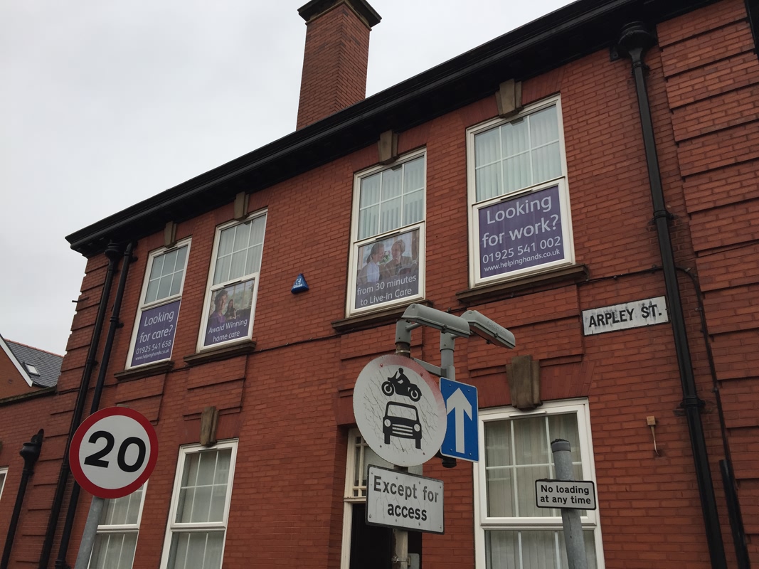 Window graphics & window signs Warrington, Runcorn, Knutsford & St ...